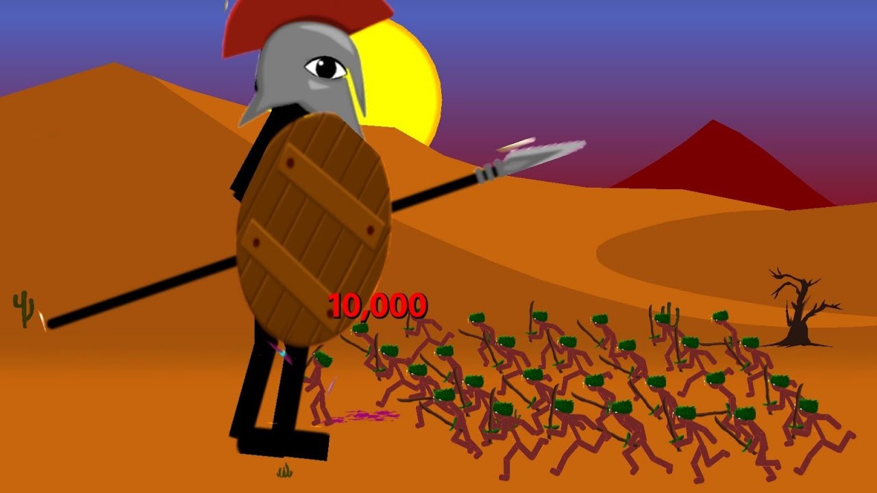 Atreyos Vs 30 Swordwrath | Stick War Legacy Mod Vip - YouTube