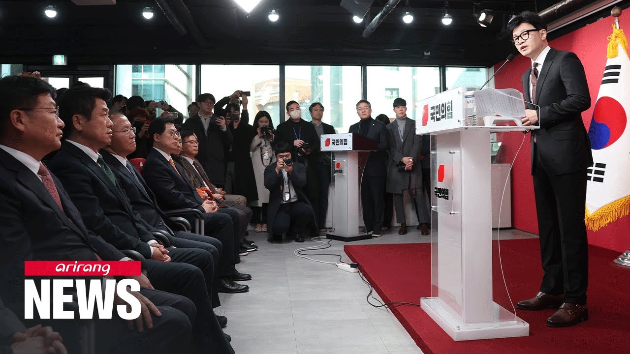 Ex-Justice Minister Han Dong-hoon takes over as interim ruling party ...