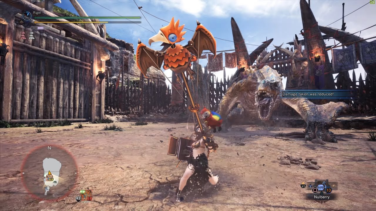 MH World Iceborne | AT Tigrex (Improved Lance) - YouTube
