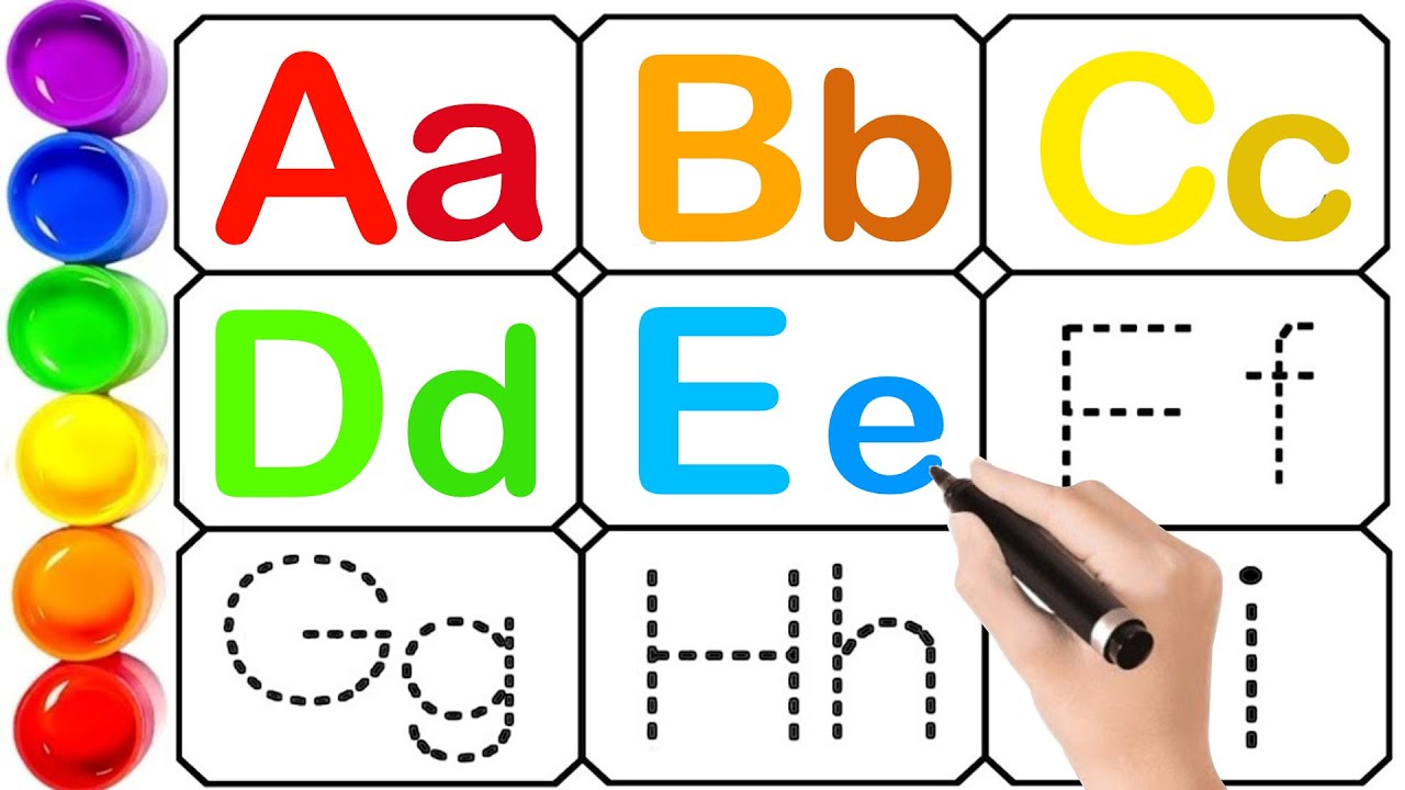 Trace, Draw & Discover A to Z Alphabet Adventure! Easy Draw and Paint ...