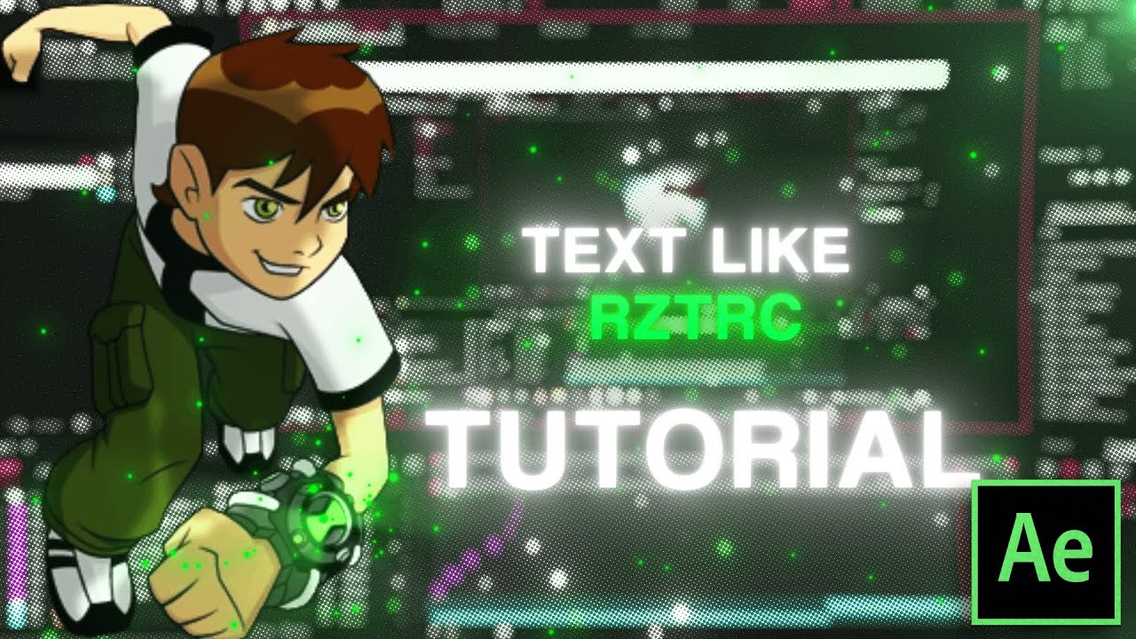 Text like @rztrc Tutorial // After Effects AMV Tutorial + (Project file) - YouTube