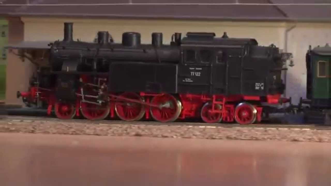 Baureihe 77 Rivarossi ( BR 77 122 DB ) 2/5 - YouTube