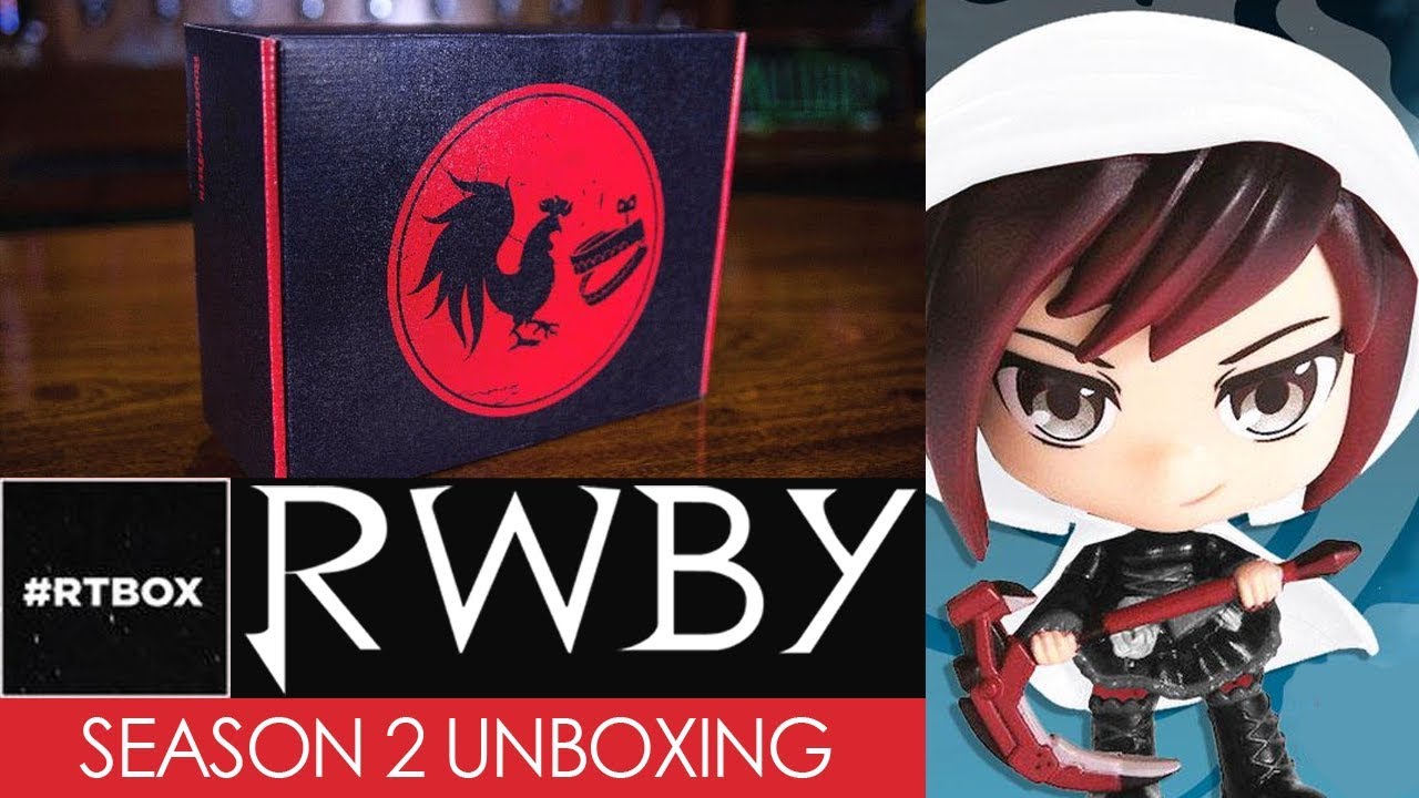 RT RWBY Box Unboxing (Season 2) - YouTube