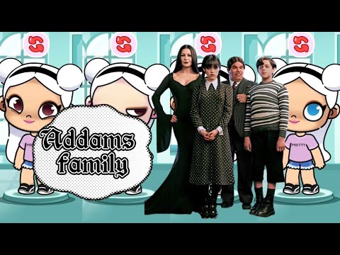 Addams family happy halloween🎃🖤 Wednesday vs avatar world new video new ...