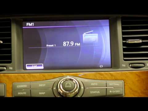 How to setup your DVD player in your Infiniti
