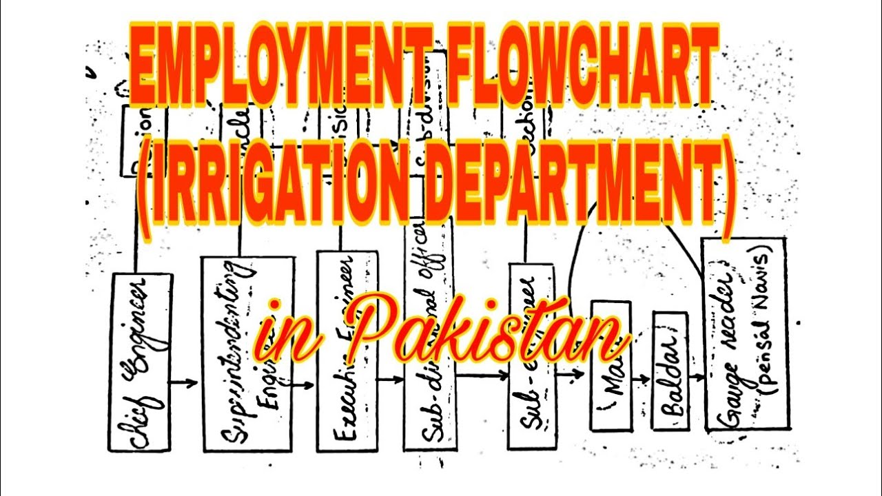 Irrigation department Employment seat's system of Pakistan(Flow chart ...