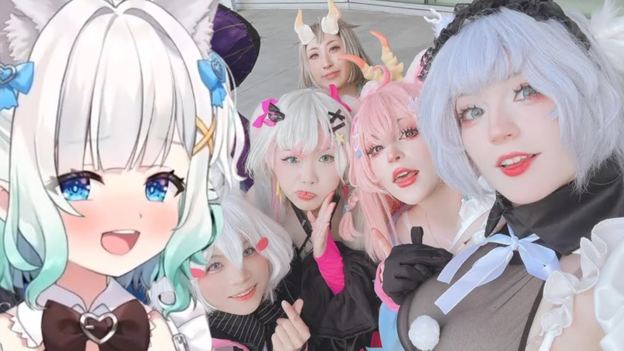 Phase Connect Cosplayers Showed Mint Their Booba - YouTube