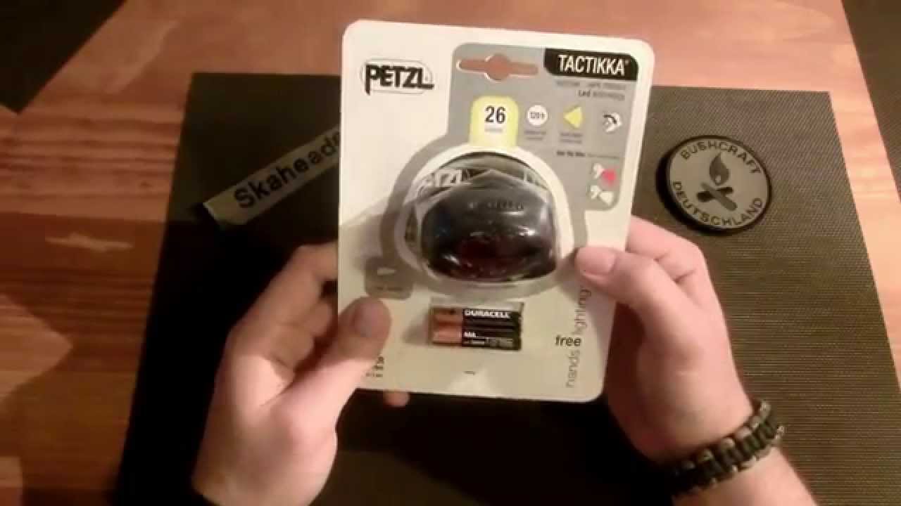 Petzl Tactikka - Review - YouTube