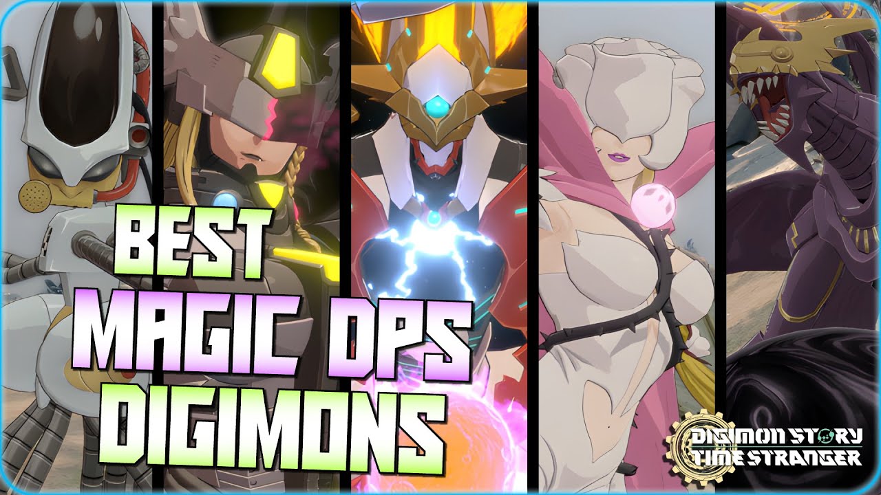 Best Magic Damage Digimons In Digimon Story: Time Stranger - YouTube