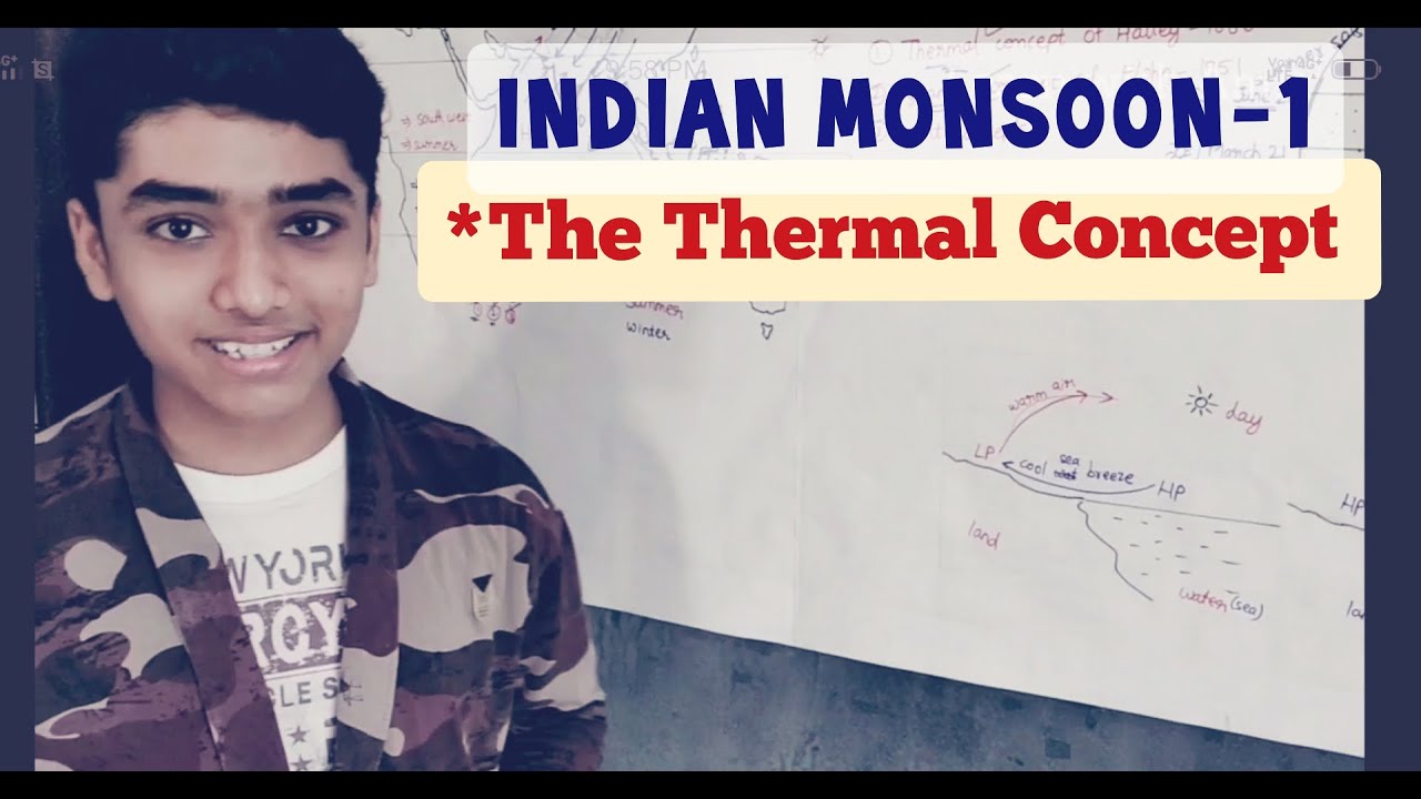 Indian monsoon | part-1 Thermal Concept of Halley - YouTube