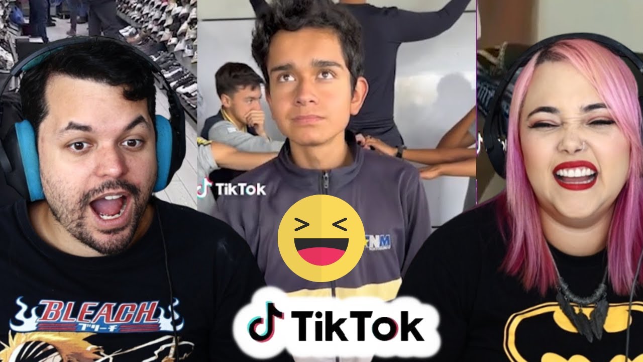 Os Melhores Tik Tok De ComÉdia Tente NÃo Rir 172 Amora ‹ React