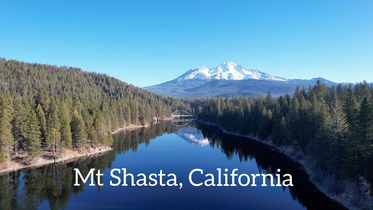 [4K] Beautiful Mt Shasta, California - DJI Air 2S Drone - YouTube