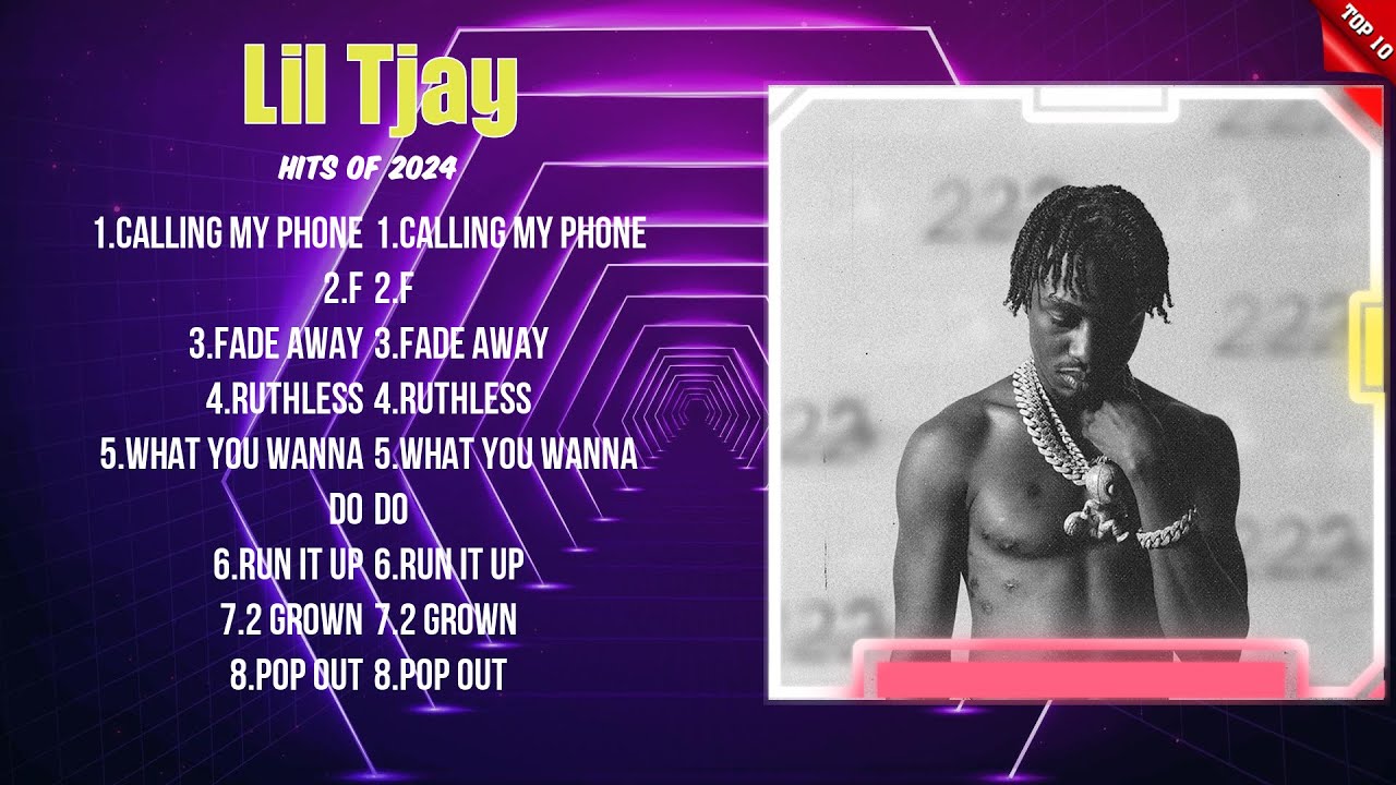 Lil Tjay Greatest Hits 2024Collection - Top 10 Hits Playlist Of All ...