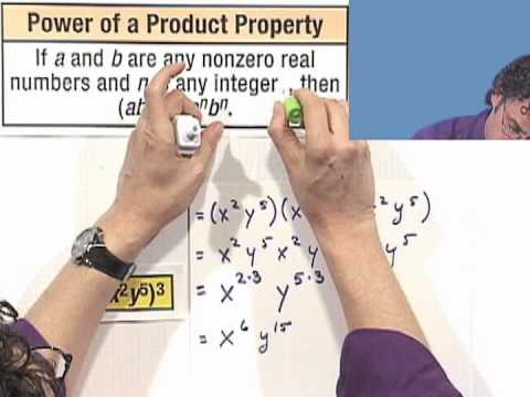 Power of a Product Property - YouTube