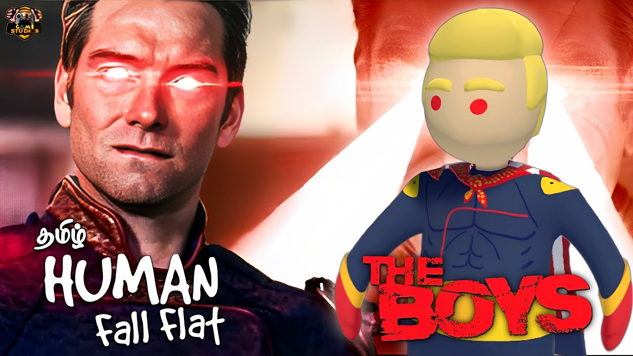 homelander 🗿 Human Fall Flat தமிழ் Live Stream | Fun With Friends ...