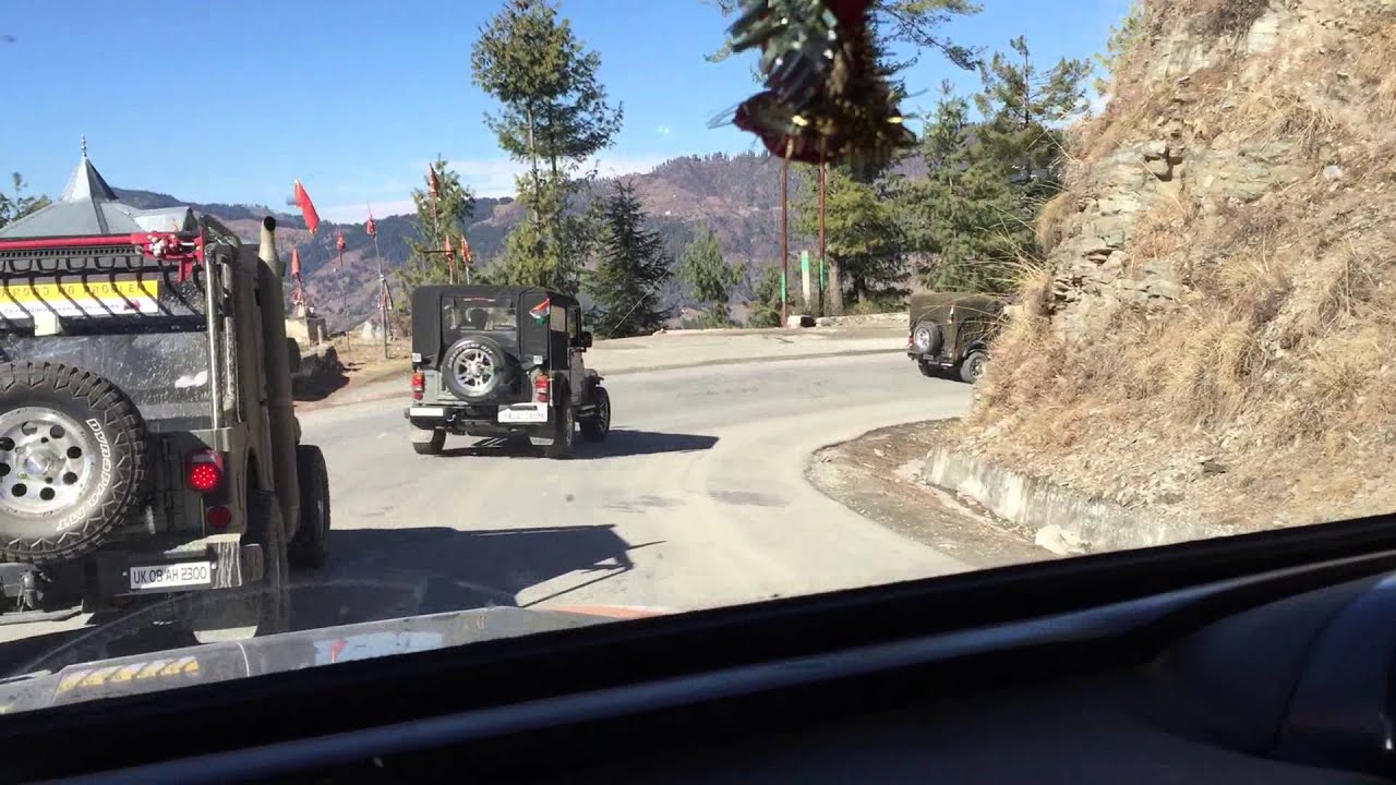 Mahindra Thar Snow Drive 2015 Jeep Convoy (Narkanda)-Team Himalayan ...