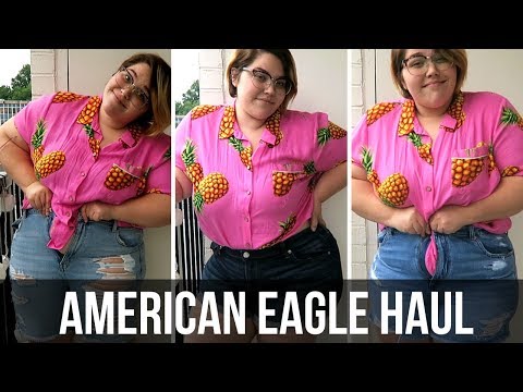 American Eagle Shorts | Plus Size Try On Haul