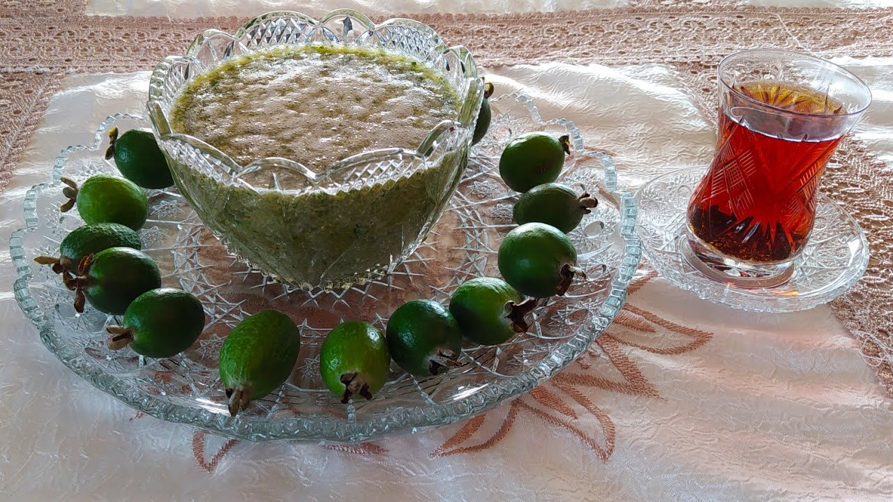 Feyxoa mürəbbəsinin hazirlanmasi ( Feijoa) - YouTube