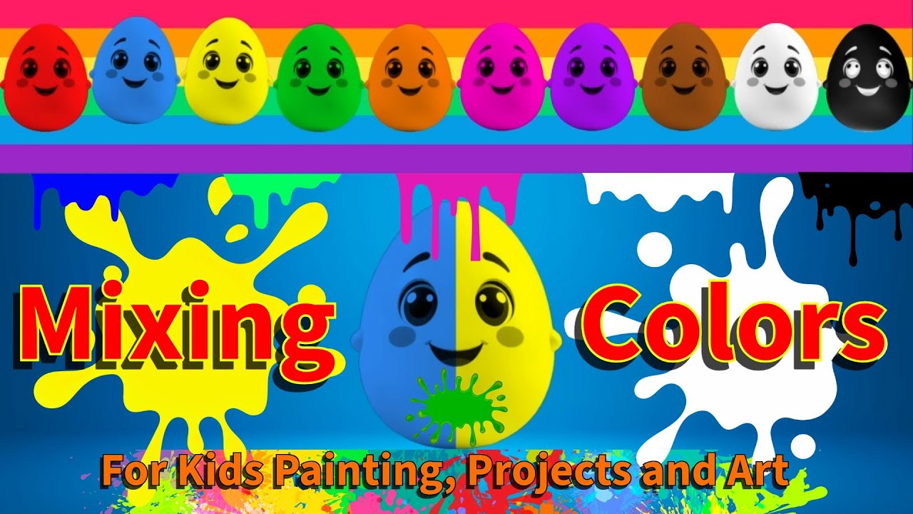 Color Combination Mixing | Do you know the Color | colors for kids ...