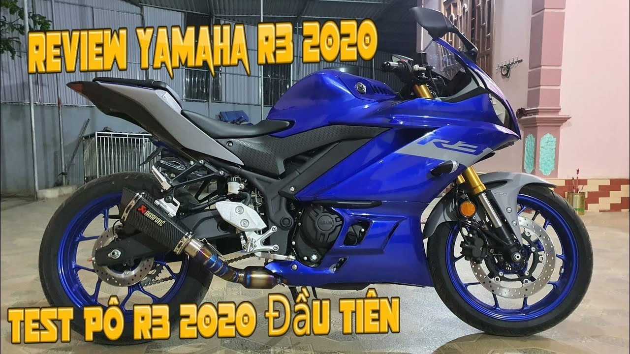 Review R3 2020 Trong Đêm | Test Pô Aka R6 đầu tiên độ lên R3 | Tài Pô ...