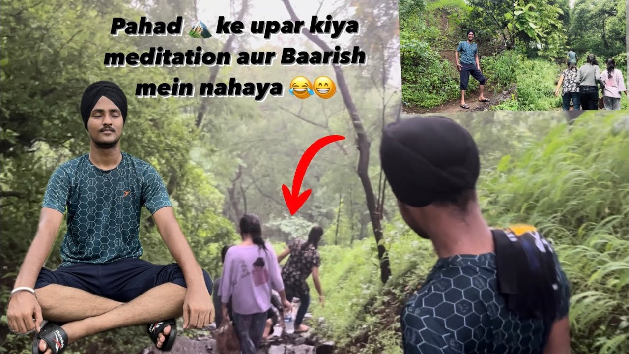 **Biggest Mountain ⛰️ of Bhandup in Hanuman Nagar Tekdi Aaj toh baarish mein pahad pe chad Gaye ...