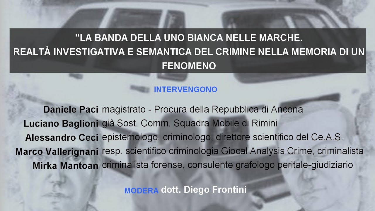 La banda della uno bianca nelle Marche. - YouTube