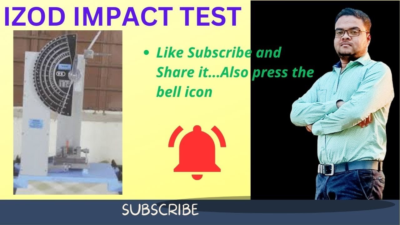 IZOD IMPACT TEST(SOM) #engineering #mechanical #izod #civilengineering ...