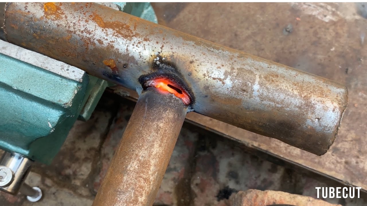 Very few people know the technique of welding thin pipes#welding# ...