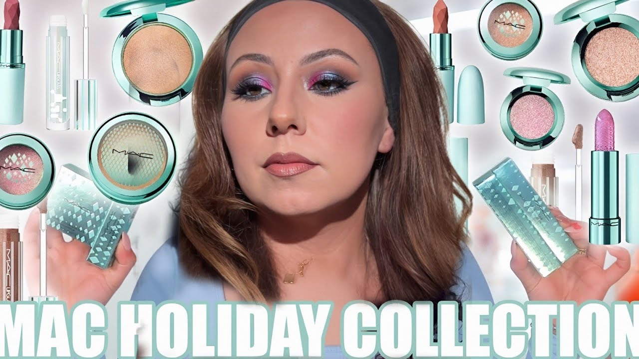 MAC GIFT MAC HOLIDAY COLLECTION 2025 FULL SWATCHES & TRY-ON - YouTube