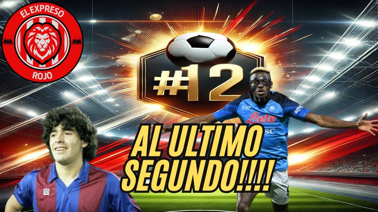 ¡El Expreso Rojo tira de épica para definirlo en la ultima! 🚂🔥⚽|El ...