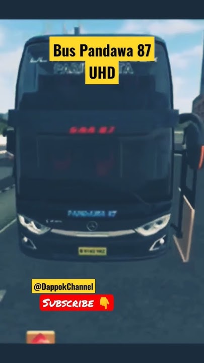 Bus Pandawa 87 UHD || Mod Bussid - YouTube