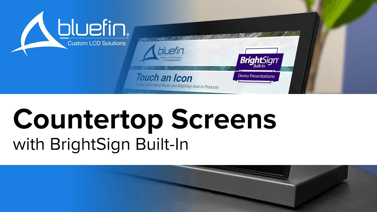 Countertop Digital Signage - YouTube