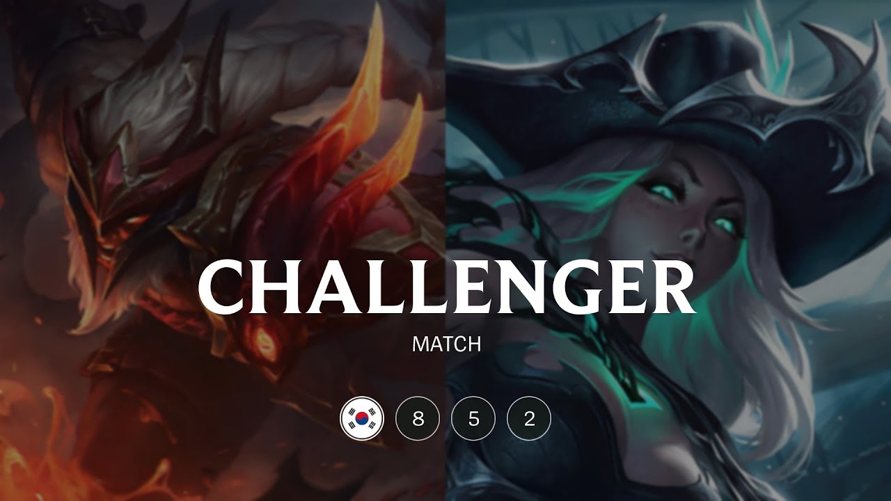 KR Challenger match 852: Super Olaf vs Super Miss Fortune - YouTube