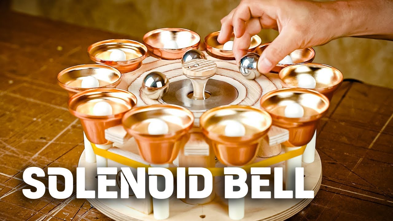 Making a Solenoid Bell / DIY - YouTube