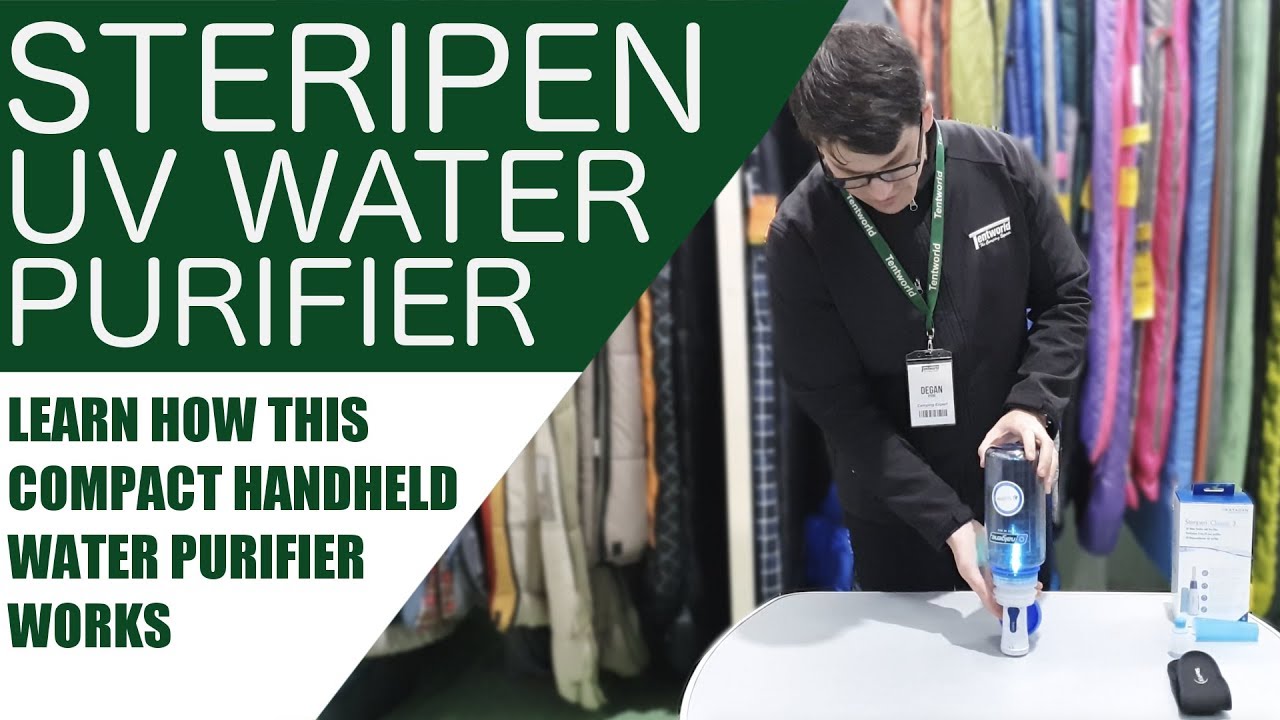 Steripen 3 Classic with Pre-Filter Demonstration, Specifications ...