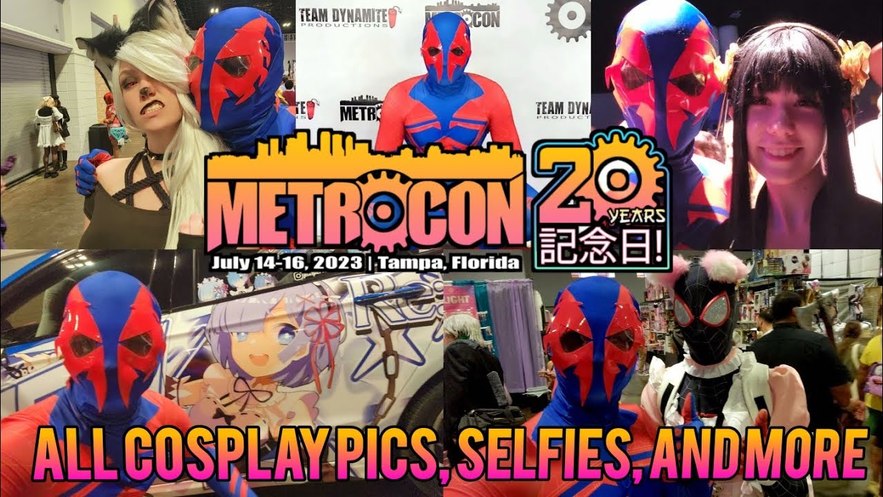 METROCON 20th Anniversary - ALL COSPLAY PICS, SELFIES, AND MORE - YouTube