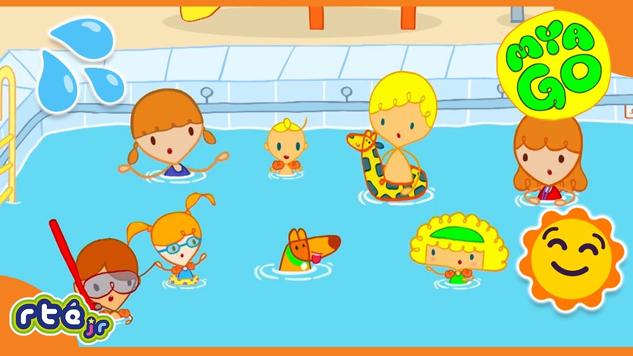 Splashy Summer Fun! ☀️💦 | Mya Go | RTÉjr - YouTube