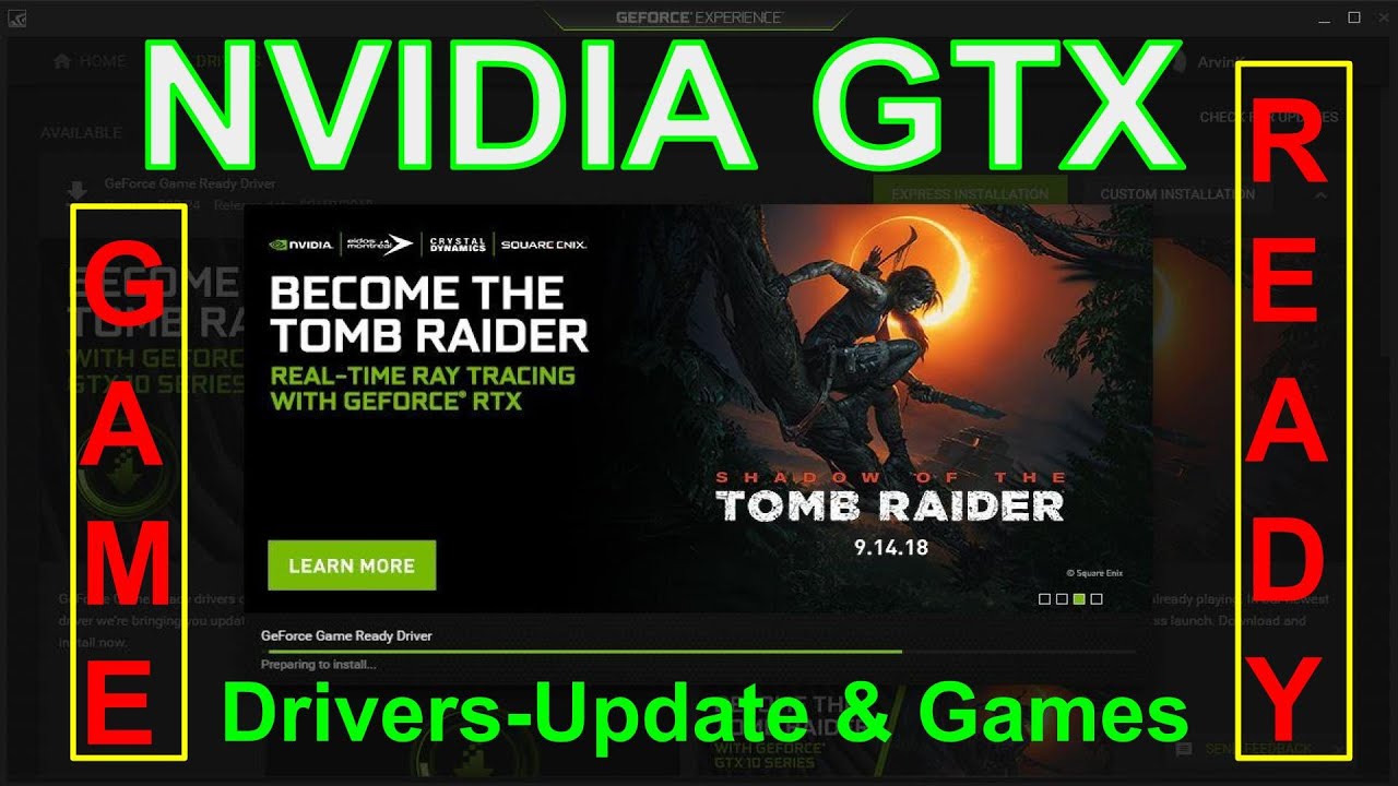 nvidia GTX : Game Ready Driver Update | Get the Ultimate Gaming ...