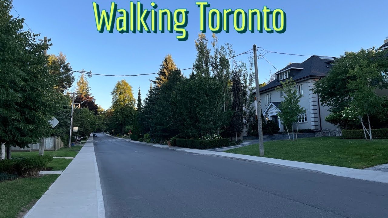 Walking Toronto's Affluent Forest Hill Neighbourhood Part 2 7/30/2022 ...