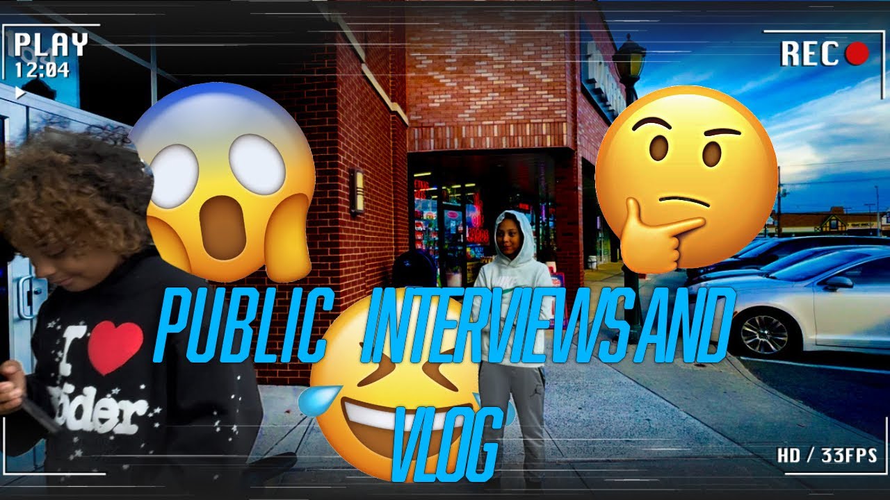 PUBLIC INTERVIEWS AND VLOG!!!! ( INSANEEE ) - YouTube