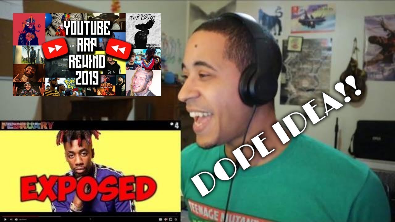 IM IN THIS!! | YouTube Rap Rewind: 2019 Edition [REACTION] - YouTube