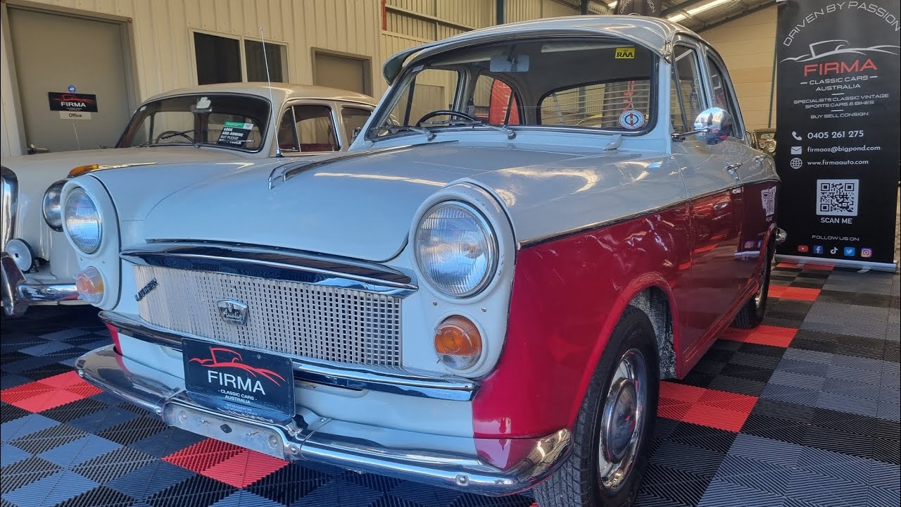 1961 Austin Lancer Mk2 sedan at FIRMA Australia www.firmaauto.com - YouTube
