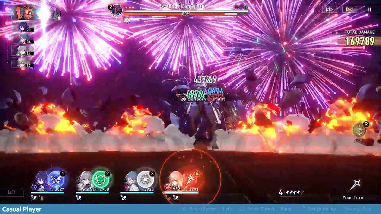 【HSR】My First Seele's 100k Damage in Simulated Universe ┃ Twitch ...