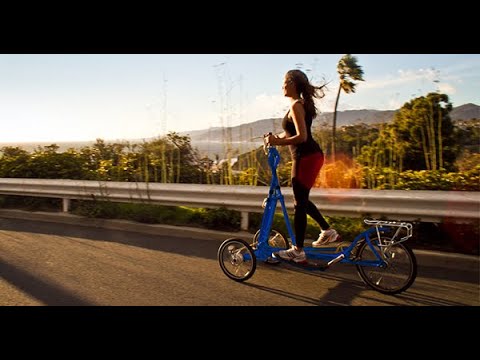 StreetStrider - The First 2-in-1 Indoor + Outdoor Elliptical - YouTube