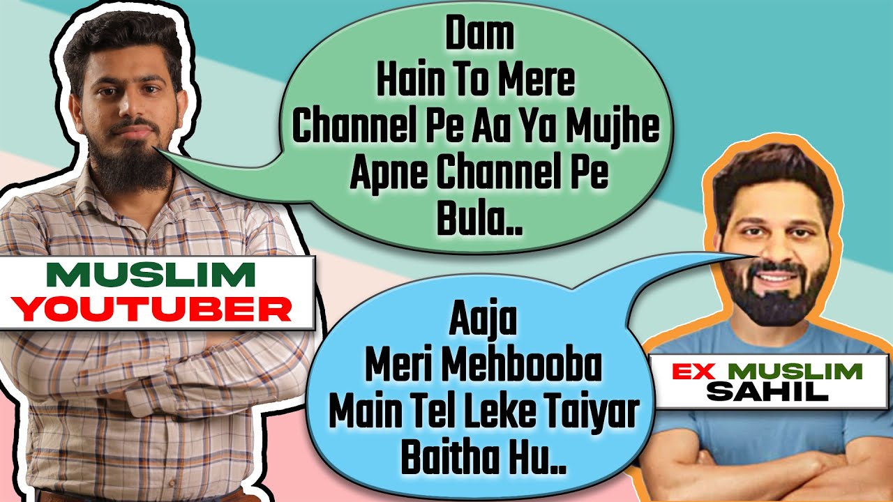 Youtuber Ne Diya Sahil Ko Challange Exmuslim Sahil Youtube