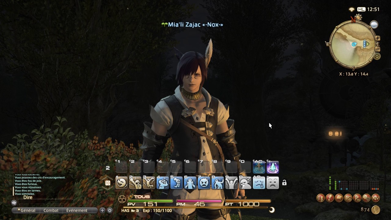 FF 14 online - Miqo'te Emote - YouTube