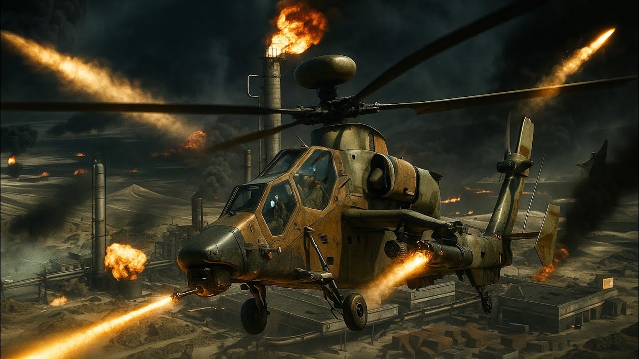 Attack Helicopter Gunner SimPlay on Operation Firestorm - YouTube