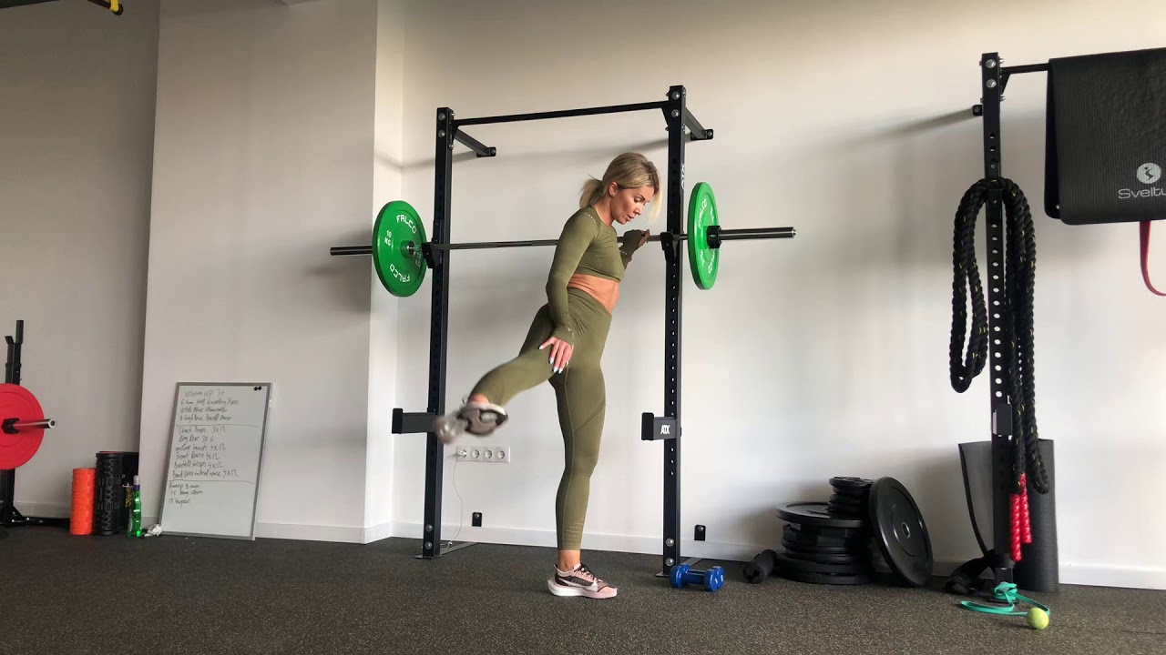 Lateral leg raise - YouTube