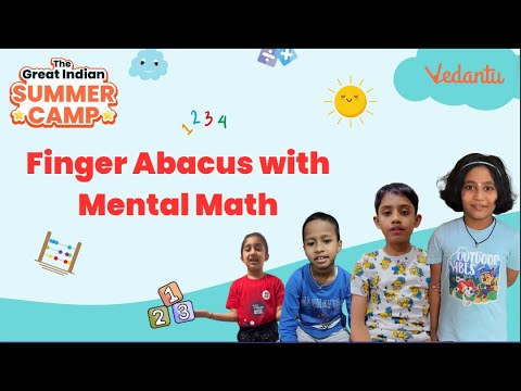 Fun Math Tricks - Finger Abacus | Mental Math for Kids | Online Summer Camp - YouTube