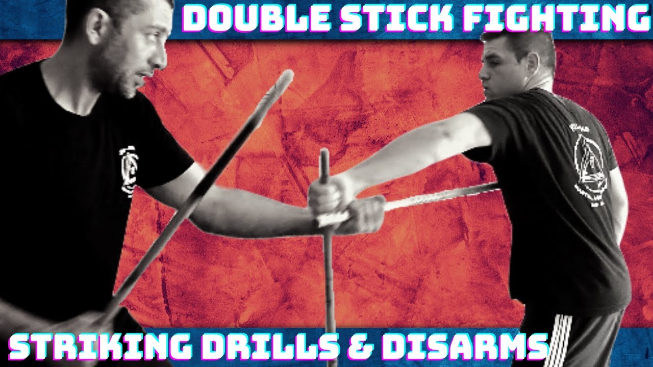 Double Stick Disarms, Striking Drills & The Cambiada - Kali Double ...